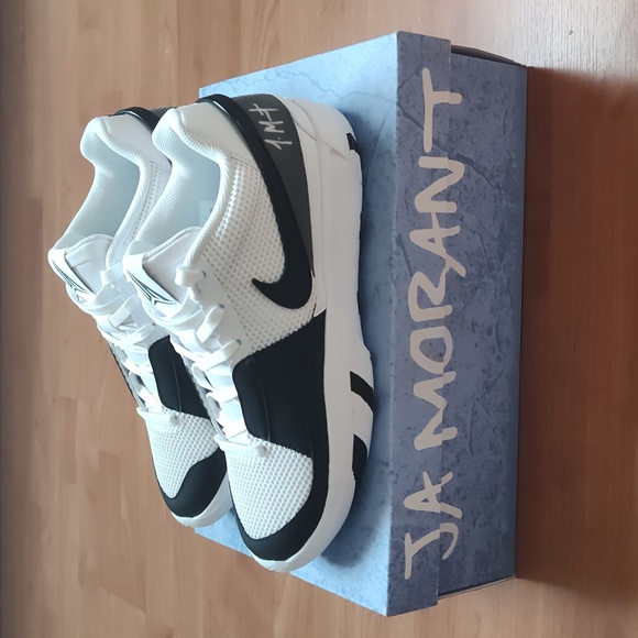 Nike | Shoes | Nike Ja Scratch Black And White Basketball Shoes | Poshmark